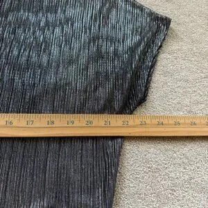Carolina Belle Montreal | Tops | Carolina Belle Metallic Gray Pleated ...
